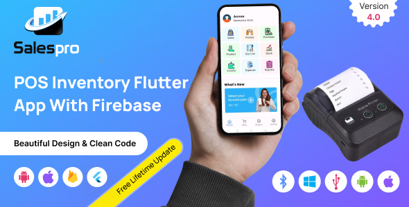 SalesPro – POS with Inventory software Flutter App With Firebase – FlutterPubMarket
